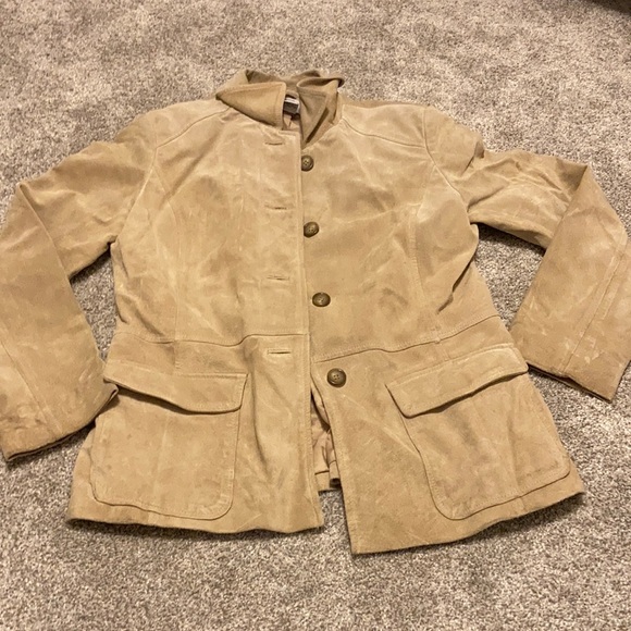 LOFT | Jackets & Coats | Loft Sueded Leather Jacket | Poshmark
